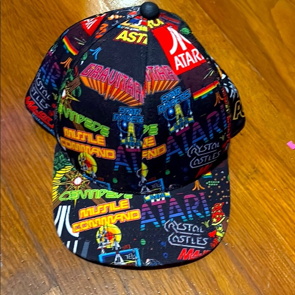 atari | Accessories | Retro Atari Ball Cap | Poshmark